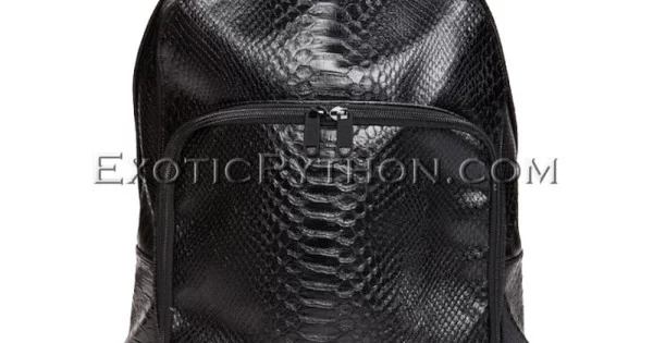 Python leather backpack BG-250 - Exotic Python