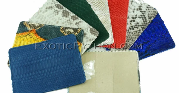 Snakeskin passport cover AC-9 - "EXOTIC PYTHON"