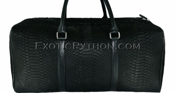 Travel Bag Made From Python BG-226 - "EXOTIC PYTHON"