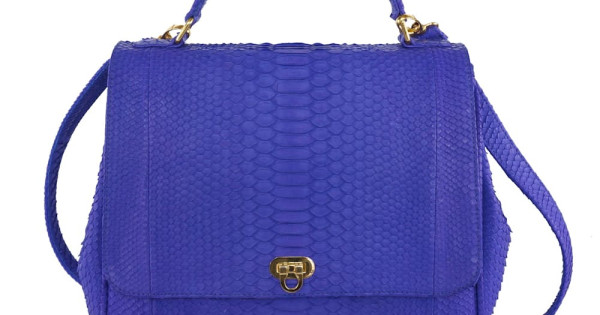 Python skin bag BG-183 - "EXOTIC PYTHON"