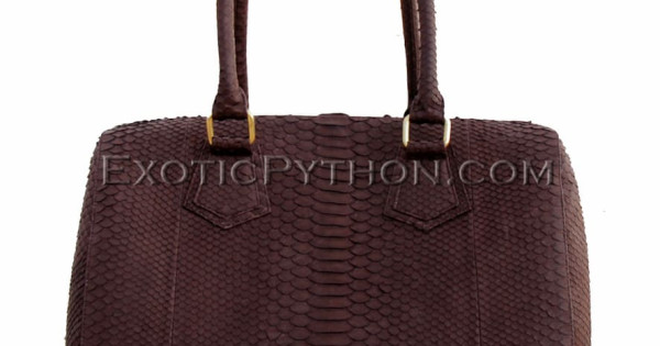 Python skin bag BG-20 - "EXOTIC PYTHON"