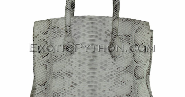 Python skin bag BG-5 - "EXOTIC PYTHON"
