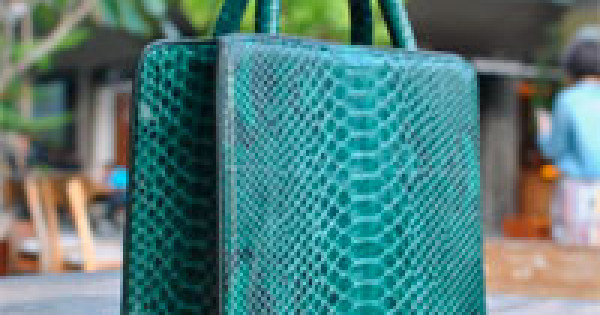 Genuine python handbags buy online - Exotic Python